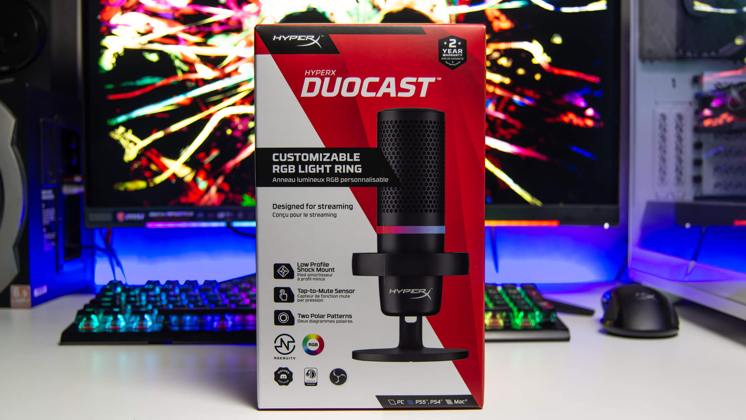 مراجعة ميكروفون HyperX Duocast – Hardwarefield