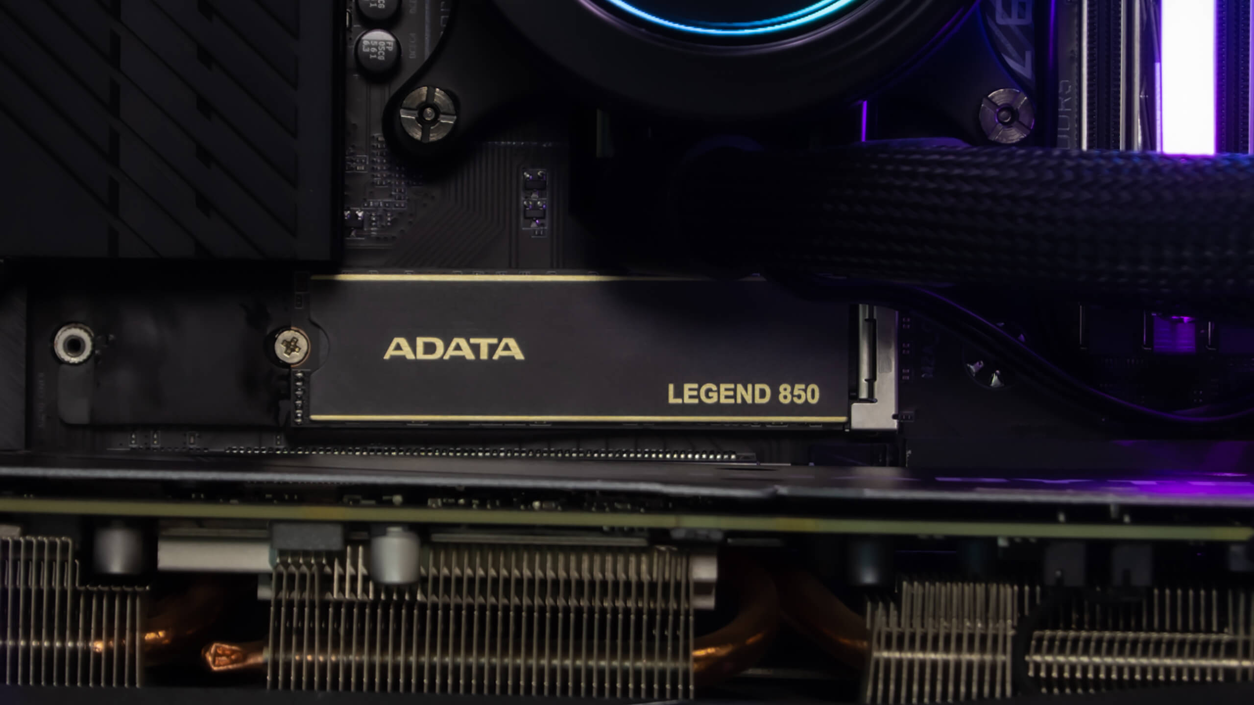 مراجعة وحدة التخزين ADATA Legend 850 1 TB SSD M.2 NVME - Hardwarefield